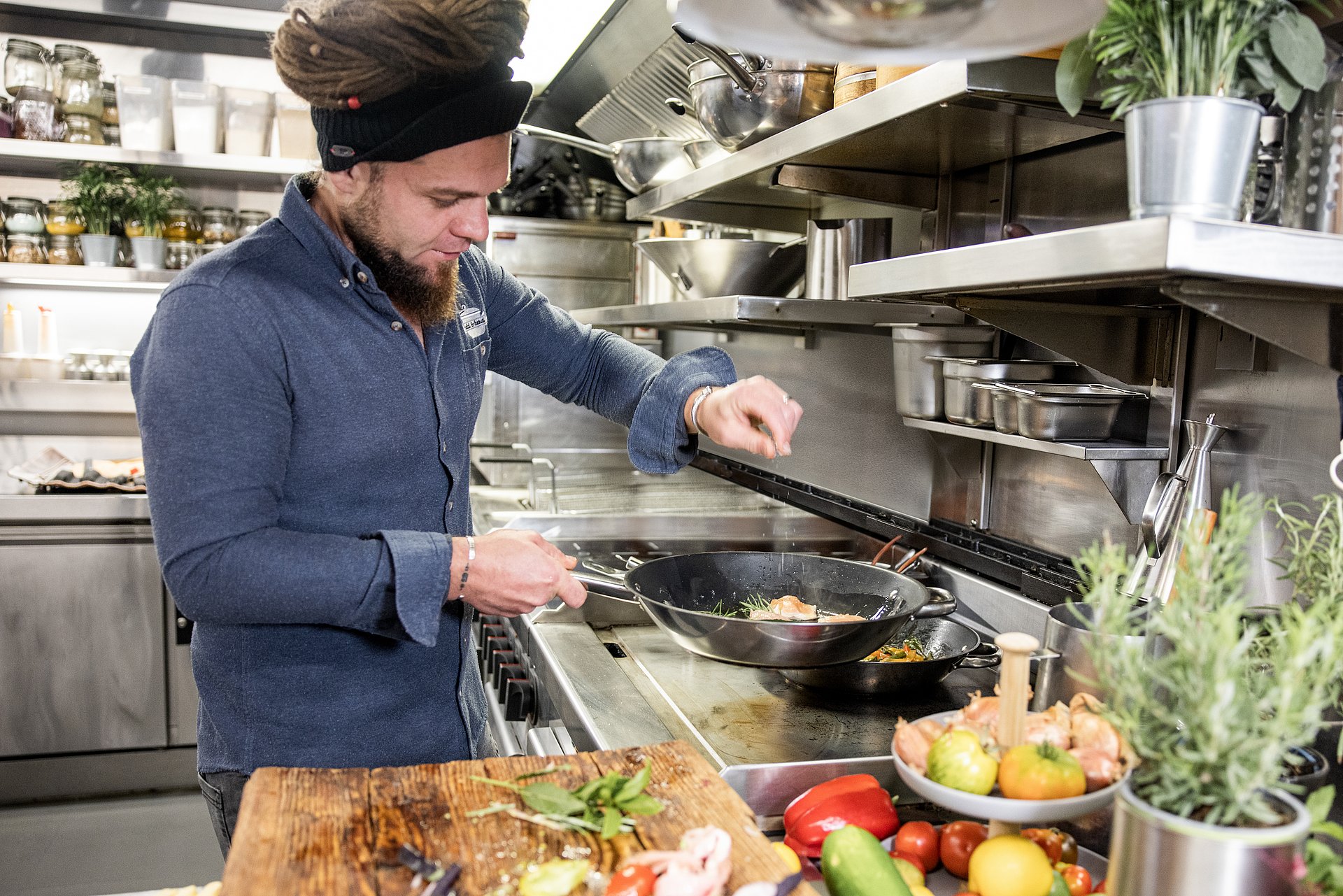 Der Therme die Haube aufsetzen