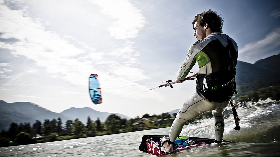Surfen und Kiten in Oberösterreich